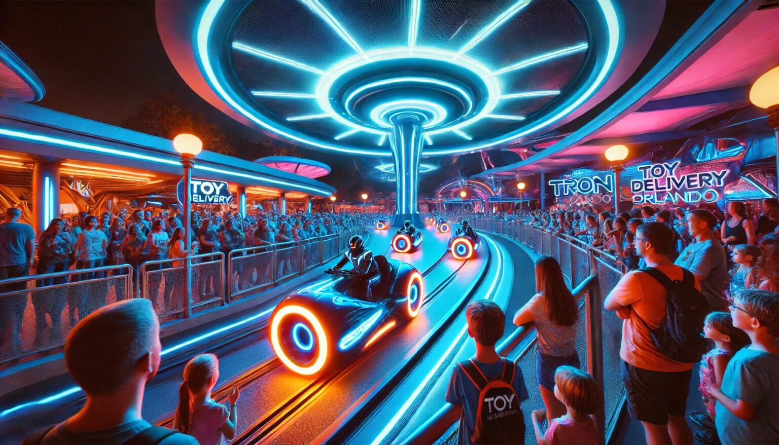 TRON Lightcycle Run no Magic Kingdom: Guia Completo - Toy Delivery Orlando